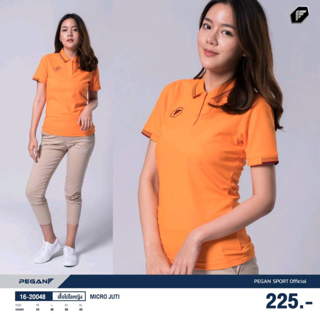 PEGAN เสื้อโปโลหญิง 16-20048 – Jssport Mesport